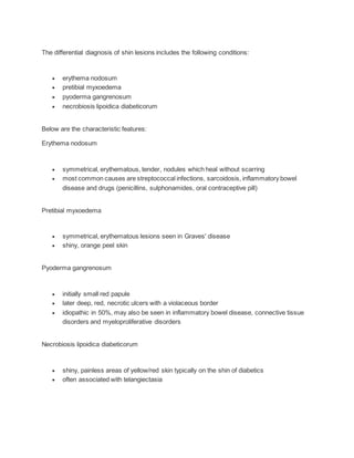 Deramatology MRCGP Qs | DOCX