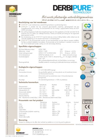 Derbigum - DerbiPure | PDF