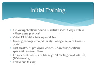 SGRT; Going live with tattoo and mark free treatments | PDF