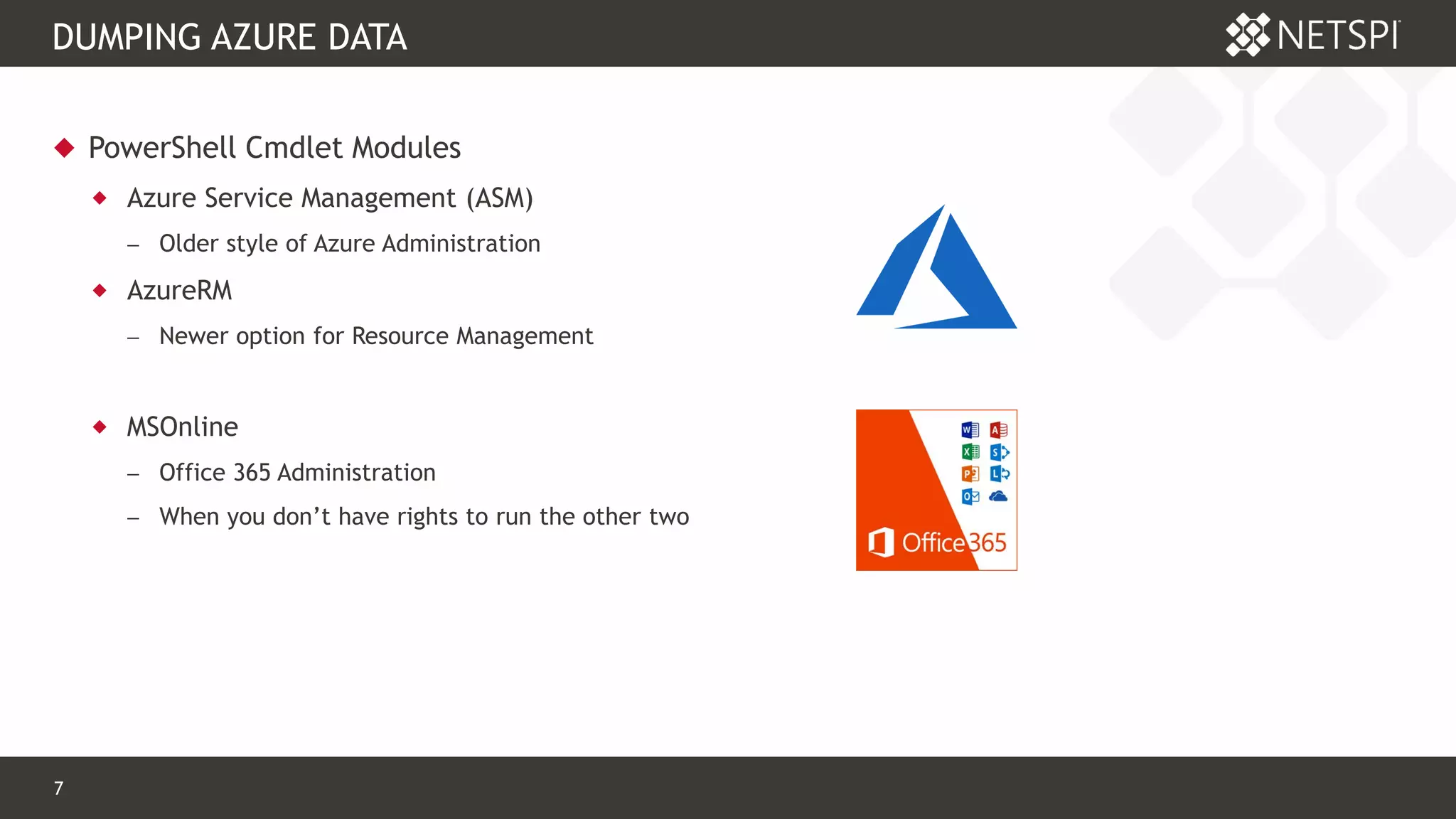 DerbyCon 8 - Attacking Azure Environments with PowerShell | PPT