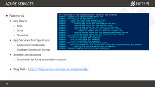 DerbyCon 8 - Attacking Azure Environments with PowerShell | PPT