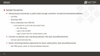 DerbyCon 8 - Attacking Azure Environments with PowerShell | PPT