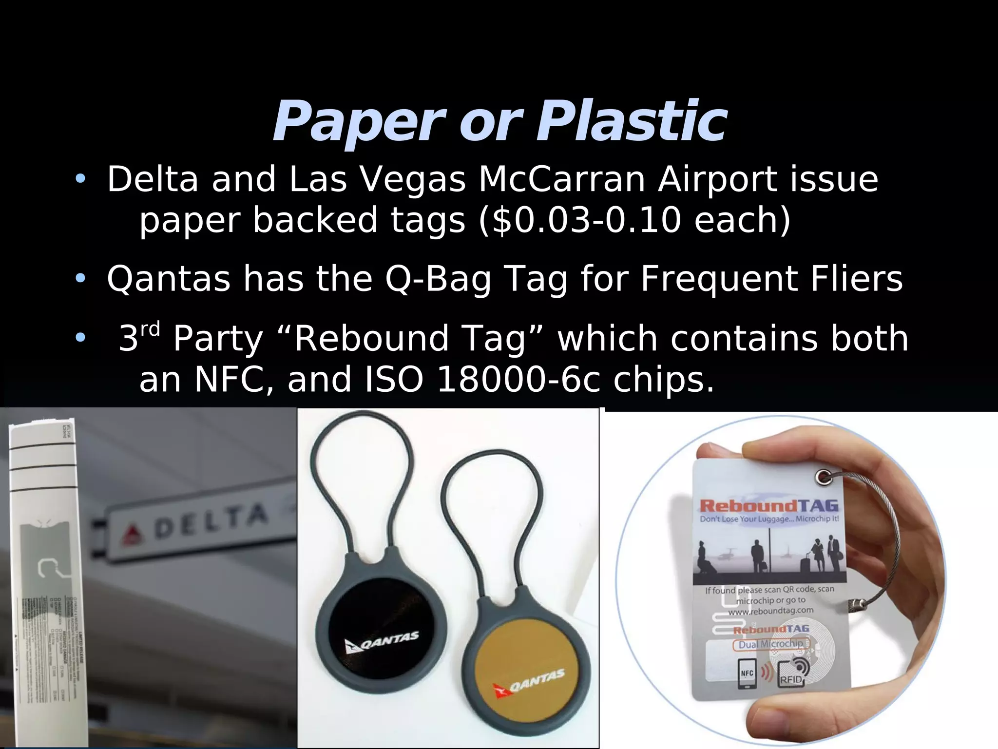 RFID Luggage Tags, IATA vs Real Life (Derbycon 2018) | PDF | Air Travel ...