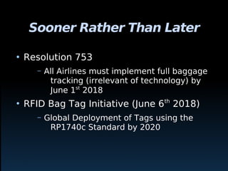 RFID Luggage Tags, IATA vs Real Life (Derbycon 2018) | PDF | Air Travel ...