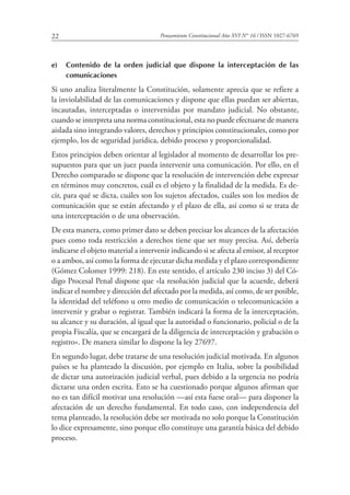 Dercho al secreto de las comunicaciones | PDF | Descarga Gratuita