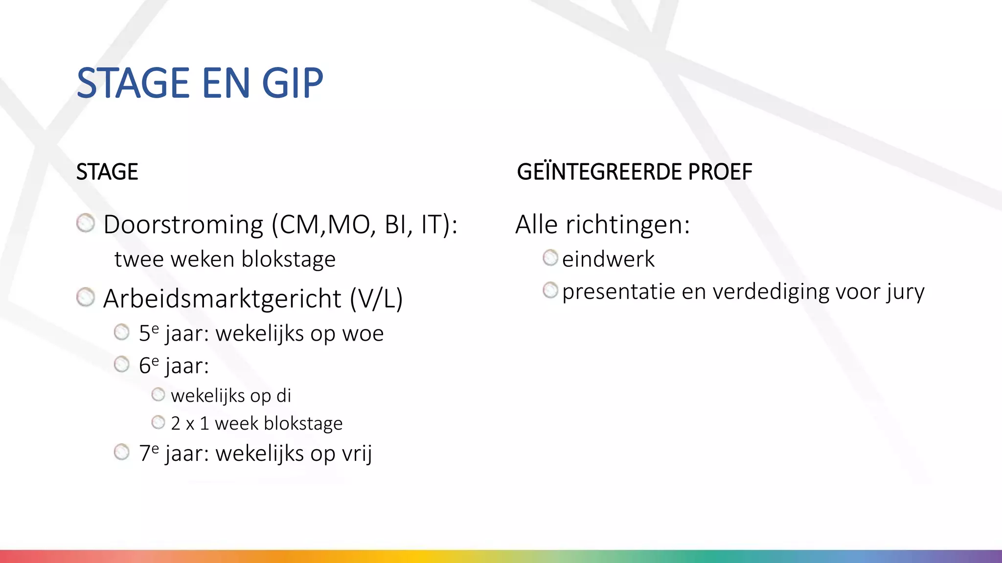 presentatie - 3de graad richtingen met IT | PPTX