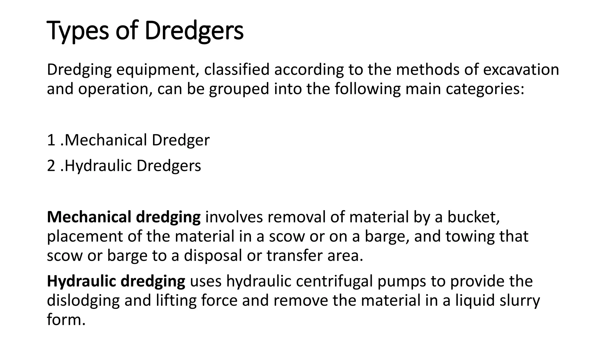 Dredging | PPTX
