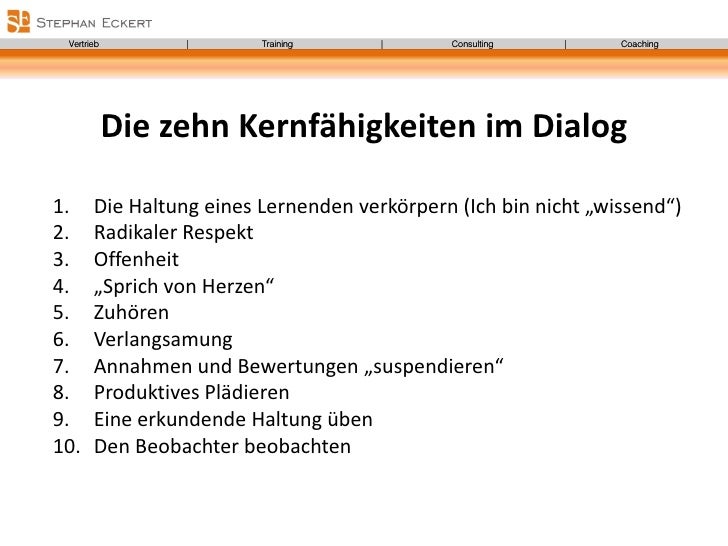 Der Dialog