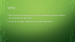 Proceso legislativo | PPTX