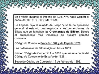 Derecho comercial | PPT