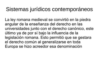 Derecho común | ODP