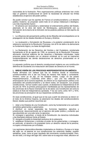 PRONTUARIO DERECHO CONSTITUCIONAL | DOC