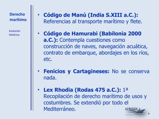 Derecho marítimo en México | PPT