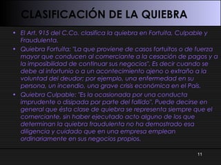 Derecho mercanti (quiebra) | PPT