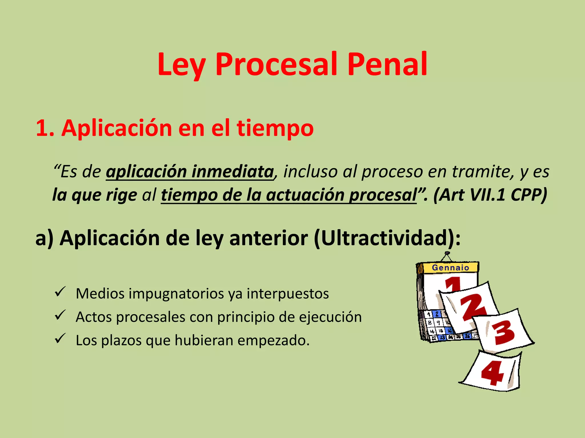 Derecho procesal penal i ujcm | PPT