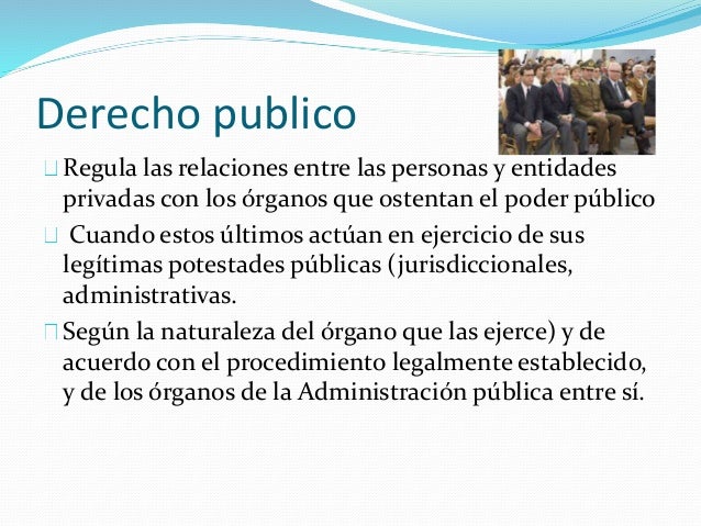 Derecho publico
