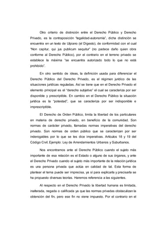 Derecho publico privado fuentes- ramas | DOCX