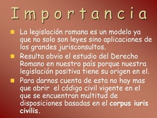 Derecho romano | PPT
