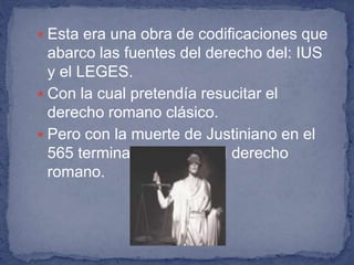 Derecho romano | PPTX