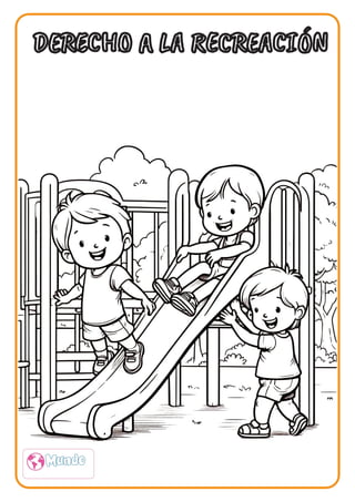 Fichas para Colorear: Los Derechos del Niño con Descripción (Recurso de ...