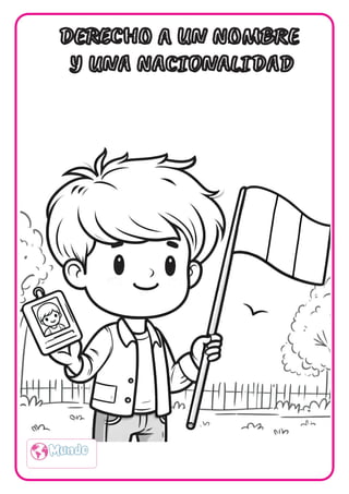 Fichas para Colorear: Los Derechos del Niño con Descripción (Recurso de ...