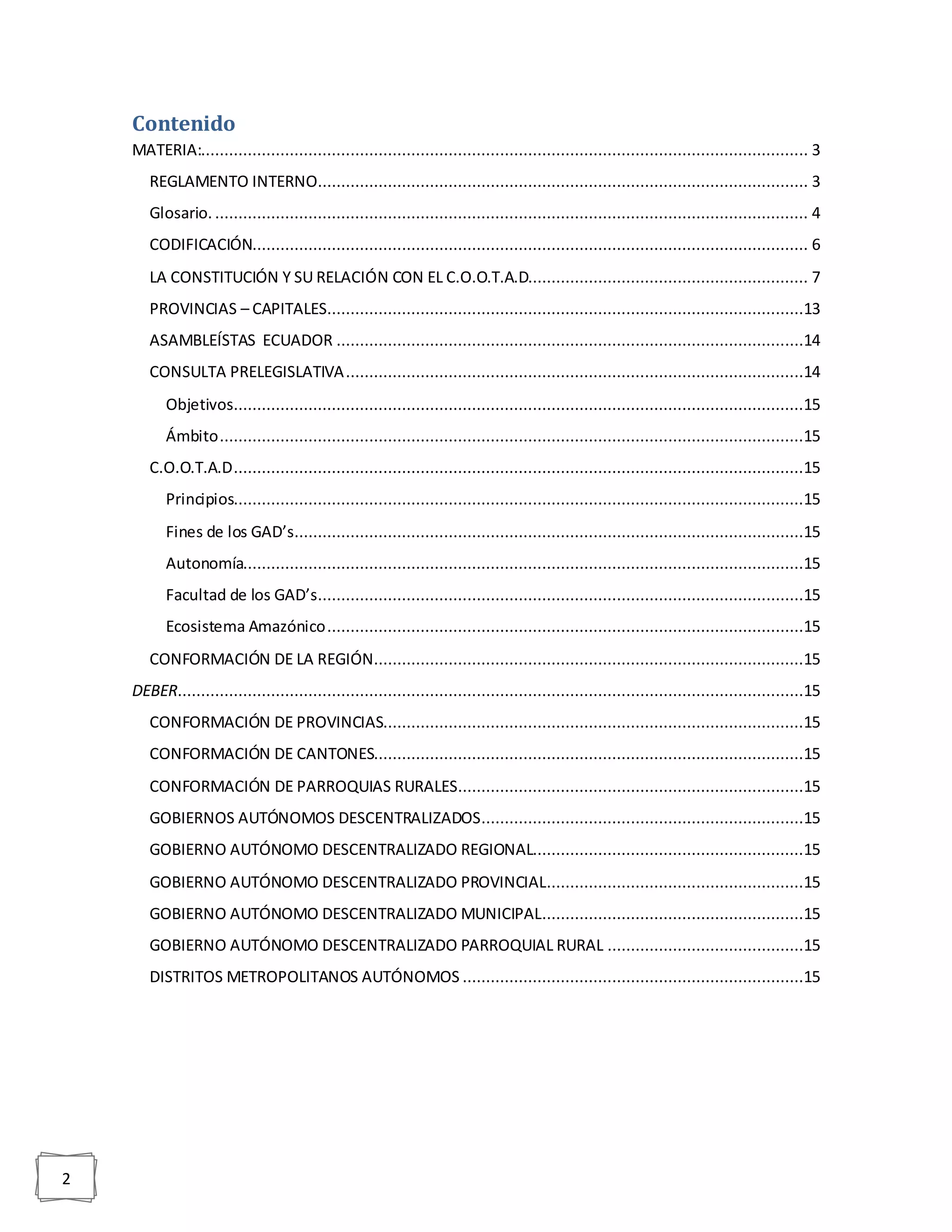 Derecho seccional autónomo | PDF