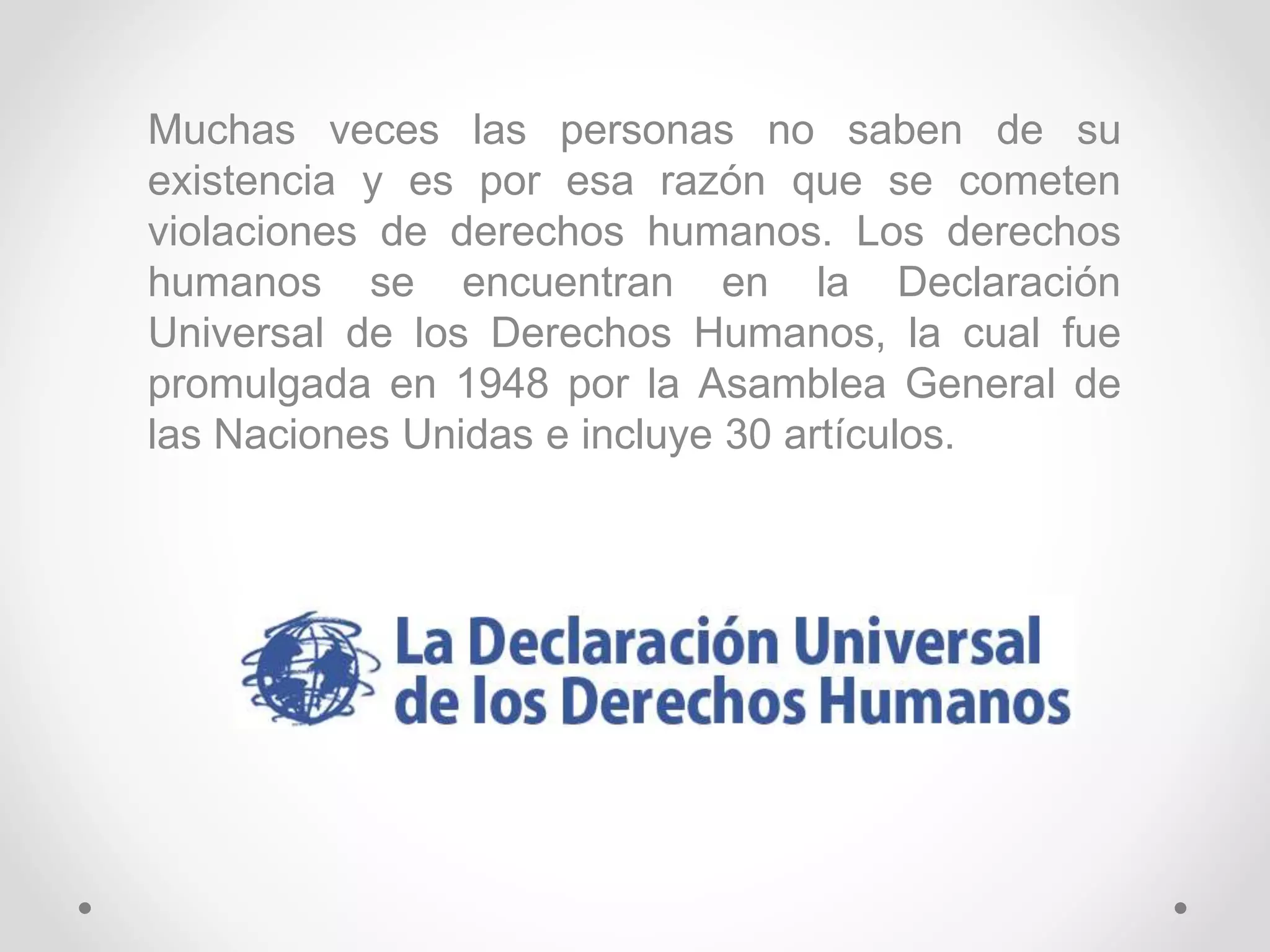 Derechos humanos | PPT
