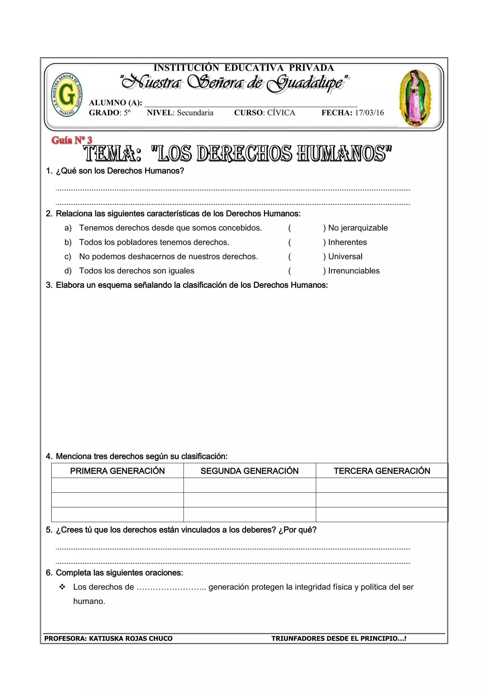 Derechos humanos | PDF