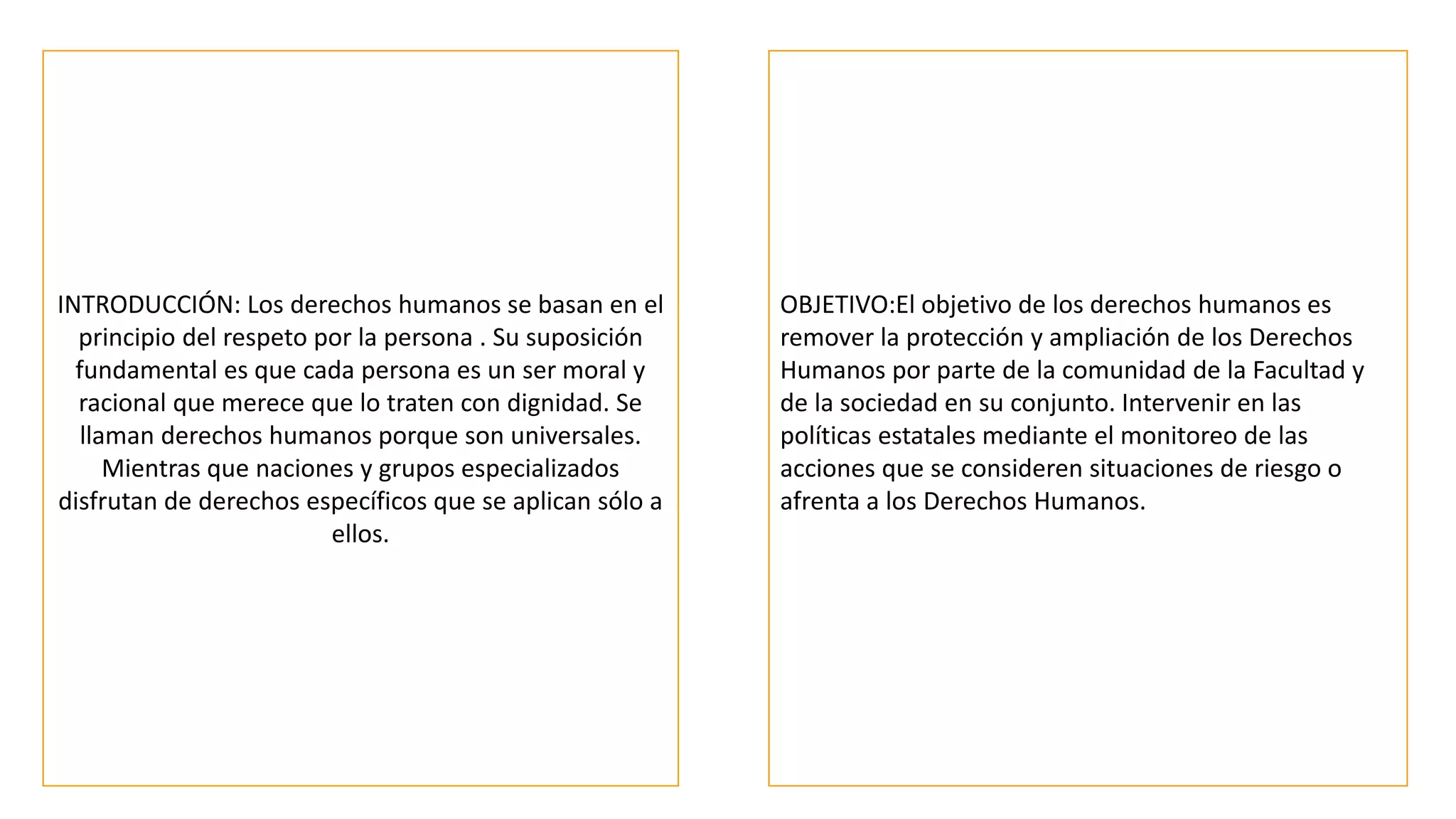 Derechos humanos | PPT