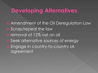 Deregulated industries | PPTX
