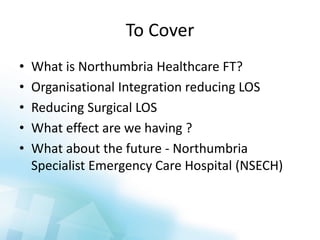 Dr Derek Thompson: Building a caring future | PPT