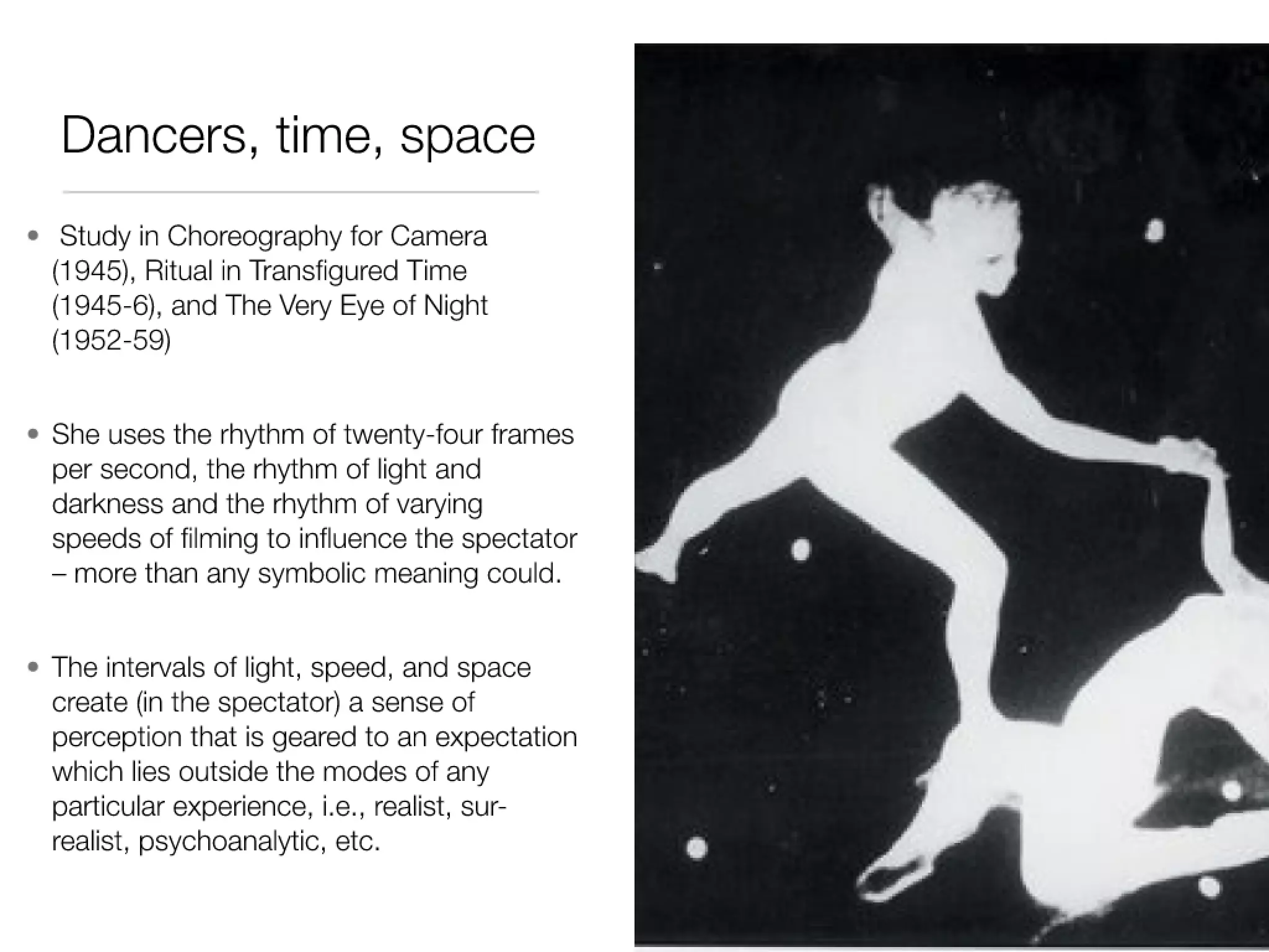 Maya Deren: Art, Form, Film | PPT