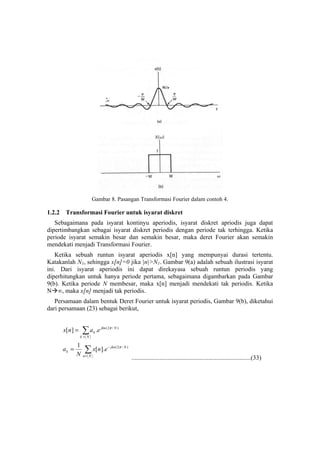 Deret fourier-dan-transformasi-fourier | PDF