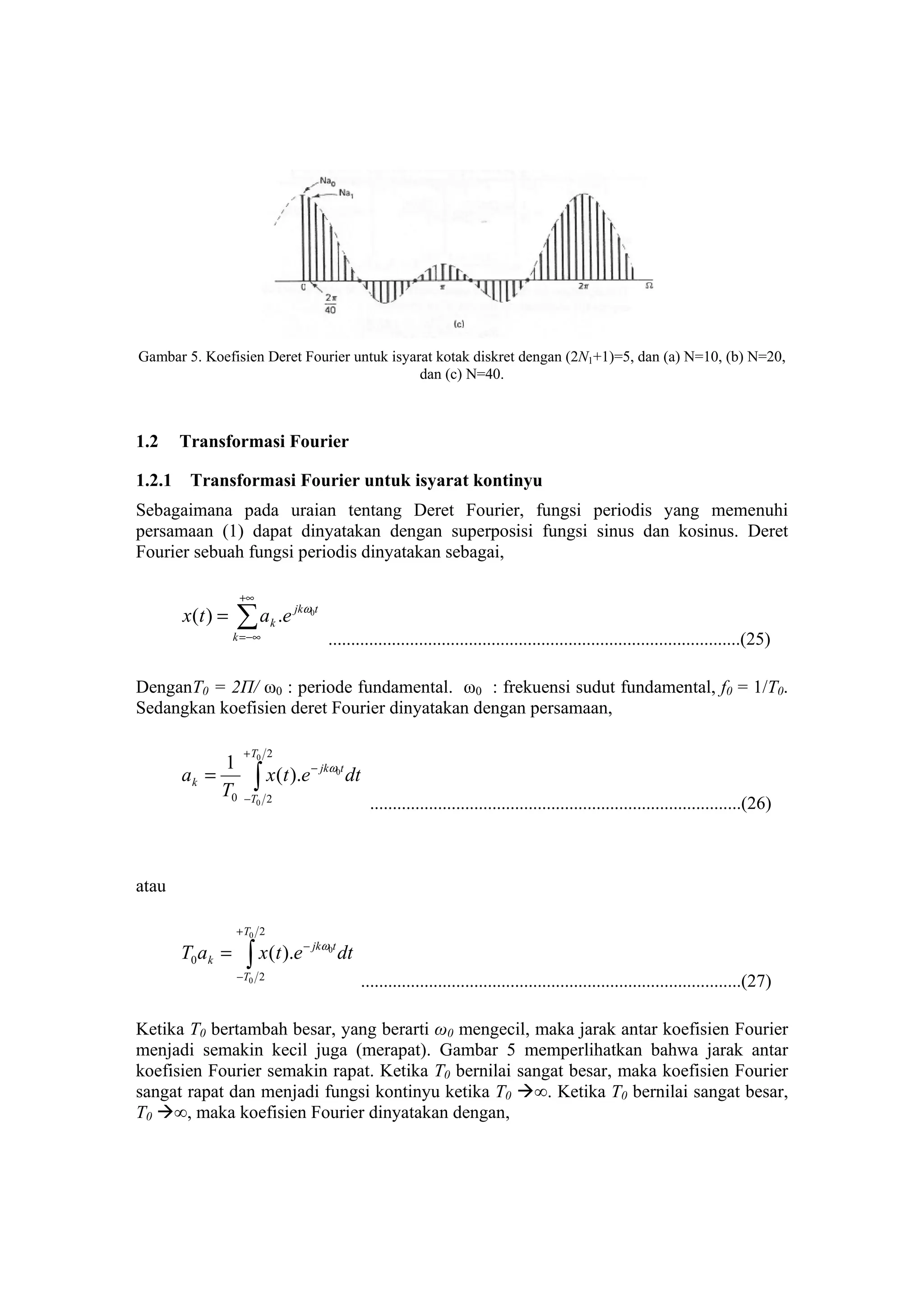 Deret fourier-dan-transformasi-fourier | PDF