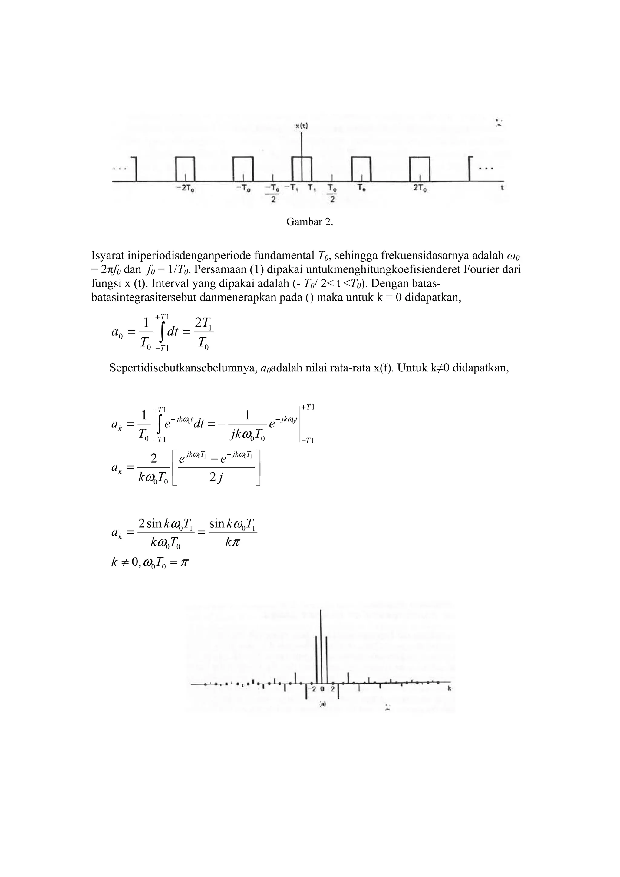 Deret fourier-dan-transformasi-fourier | PDF
