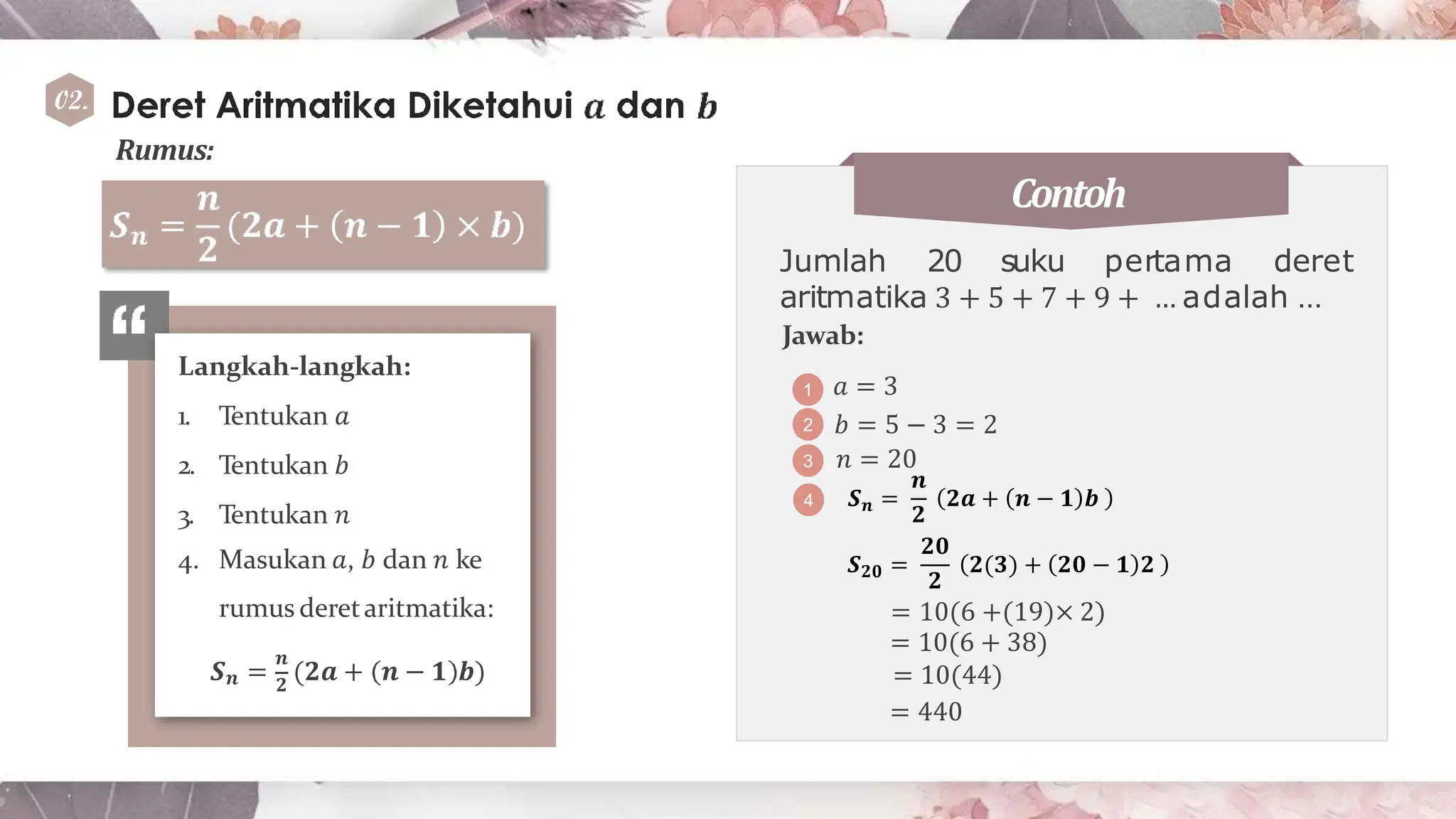 Materi Deret Aritmatika Kelas X SMK.pptx