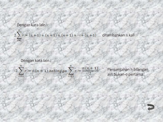 Deret binomial | PPTX
