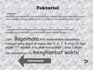 Deret binomial | PPTX