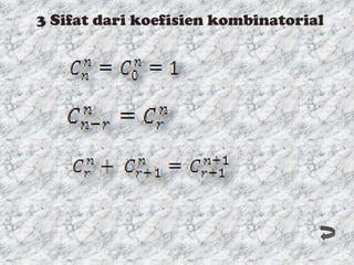 Deret binomial | PPTX