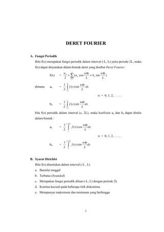 Deret fourier | PDF