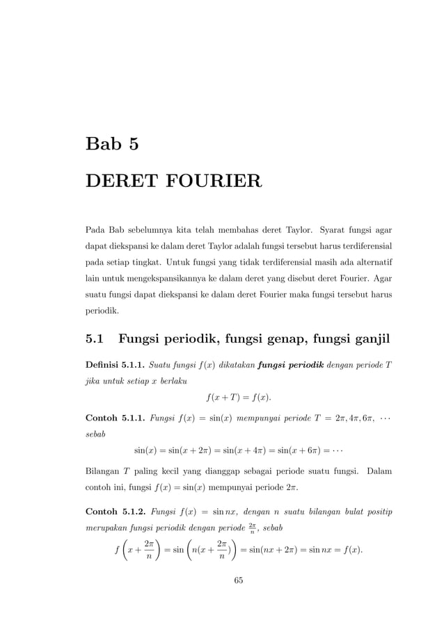Deret fourier | PDF
