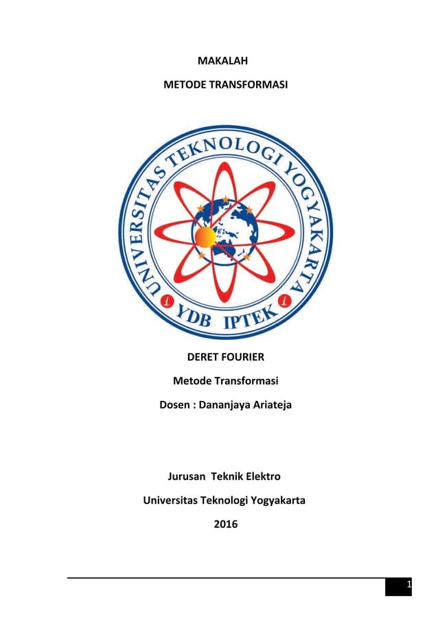 Metode Transformasi | DOC