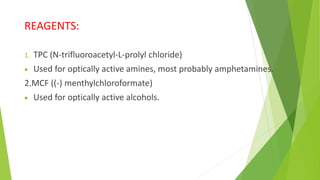 DEREVETIZATION TECHNIQUE IN GC MODERN PHARMACEUTICAL ANALLYTICAL ...