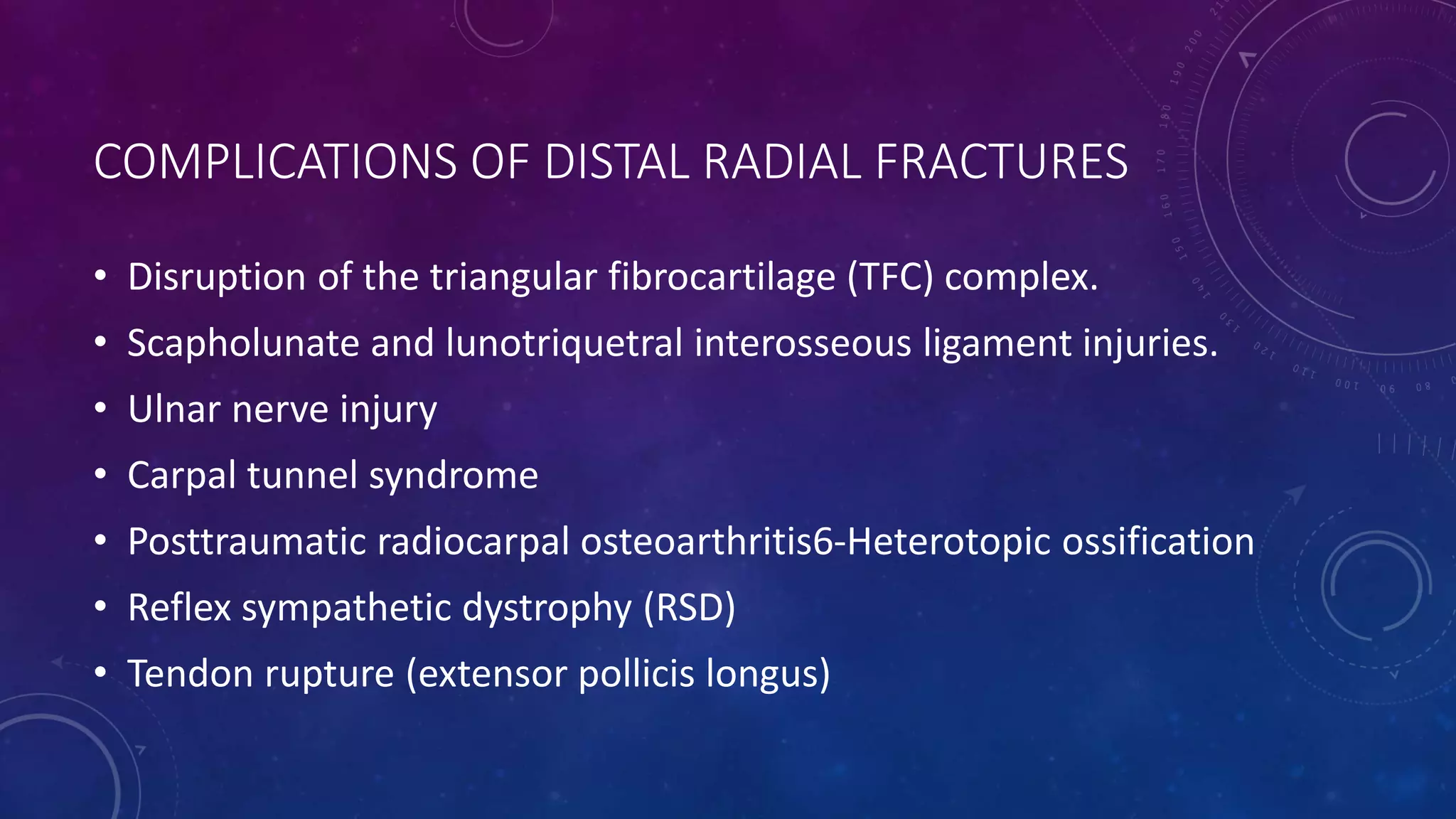 distal end radius fracture | PPTX