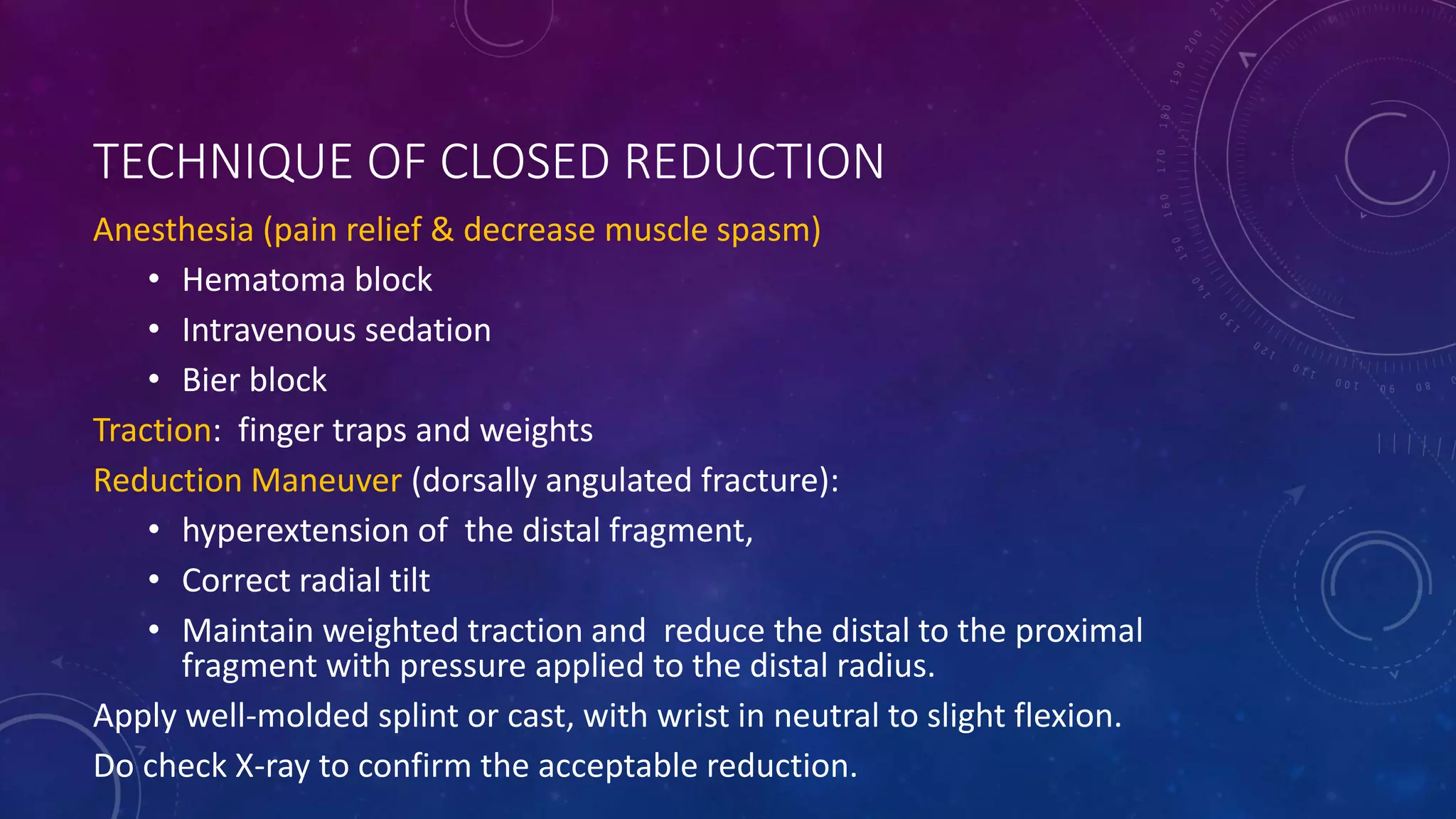 distal end radius fracture | PPTX