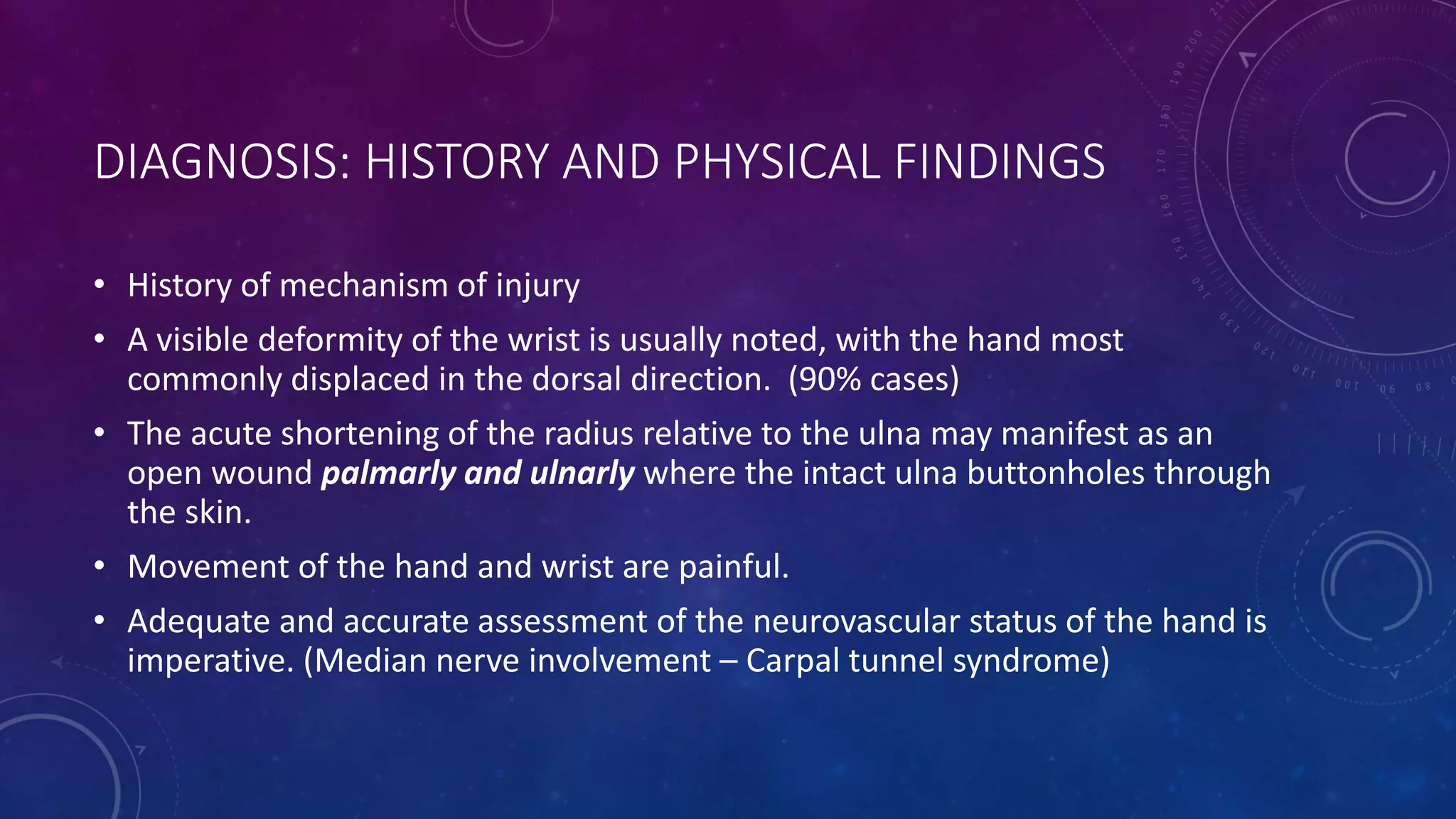 distal end radius fracture | PPTX