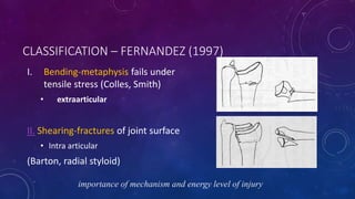 distal end radius fracture | PPTX