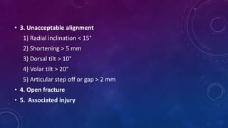distal end radius fracture | PPTX