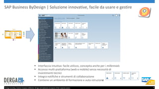 Presentazione SAP Business ByDesign ERP cloud | PDF