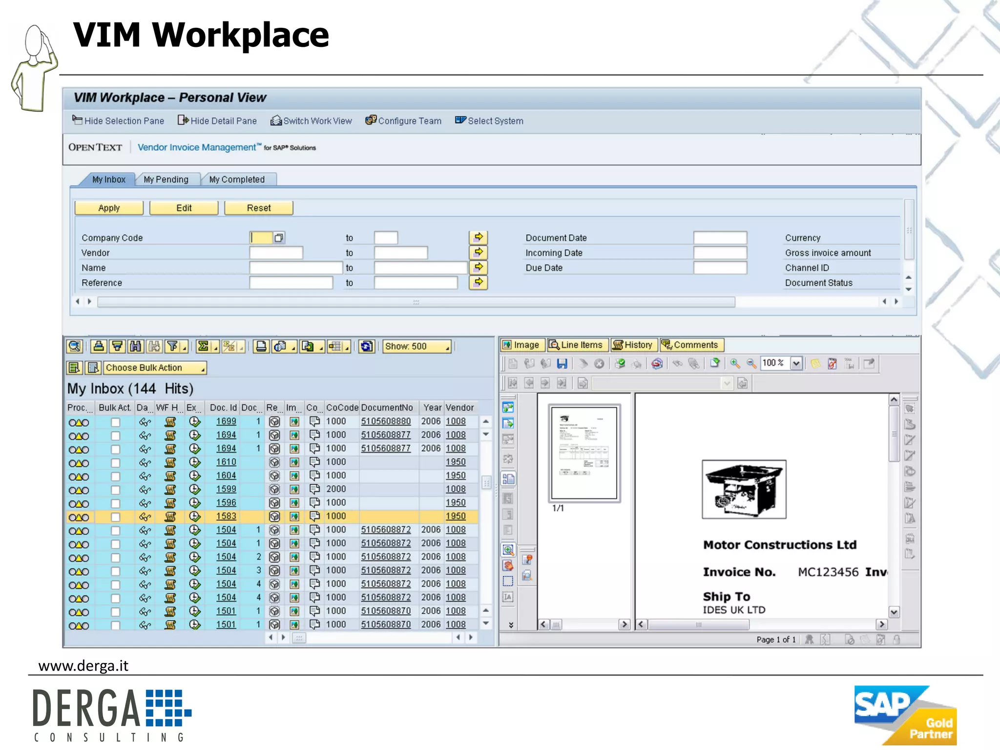 Derga sap invoice management | PDF | Computer Software and Applications | Computing